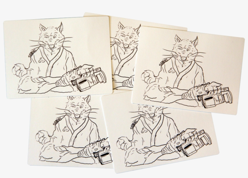 Download Transparent Image Of Sk8rats Master Splinter Meditation ...