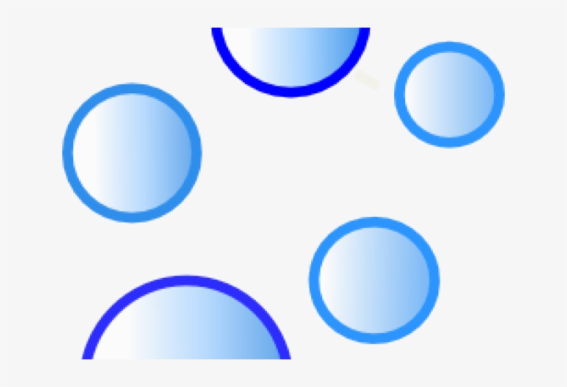 Blue Bubbles Cliparts - Circle - 640x480 PNG Download - PNGkit