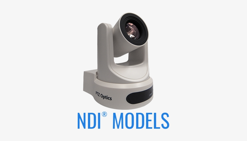 Ndi Models - Ptzoptics 20x Ndi Ptz Camera (white) - 400x400 PNG ...