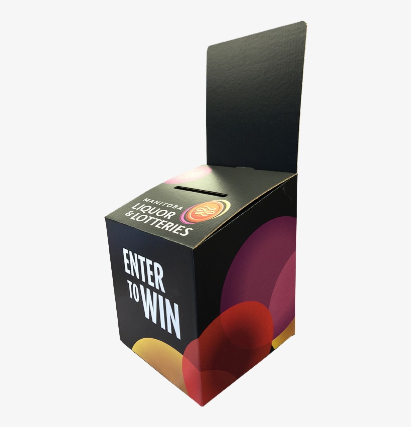 Corrugated Ballot Box - Custom Printed Ballot Boxes - 472x800 PNG Download - PNGkit