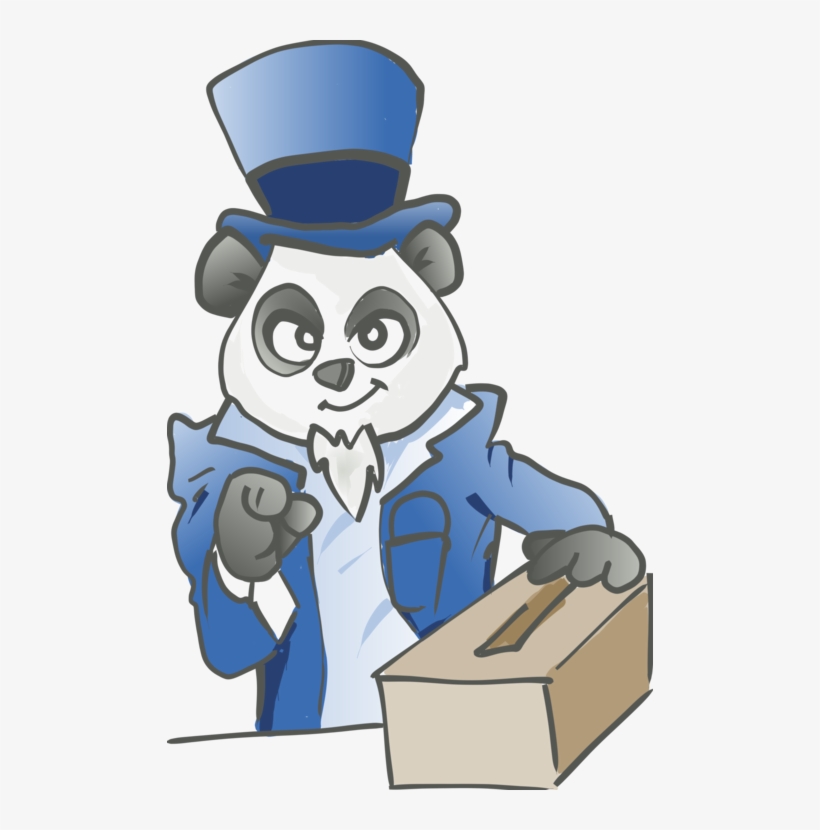 Voting Election Ballot Box United States - Panda Biru - 486x750 PNG ...