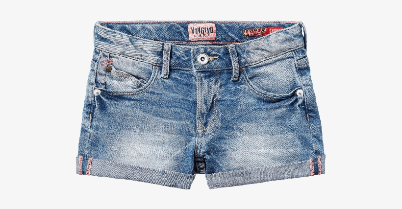 Front View - Jeans Short - 510x510 PNG Download - PNGkit