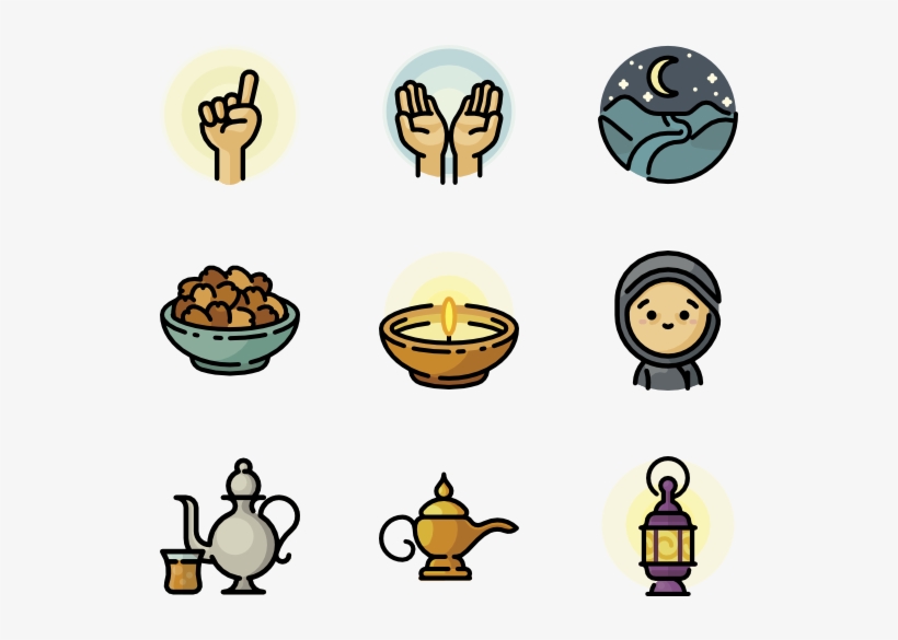 Ramadan 30 Icons - Ramadan Icons - 600x564 PNG Download - PNGkit