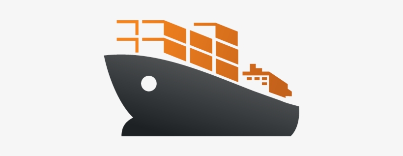 Download Transparent Shipping Services - Container Ship Logo - PNGkit
