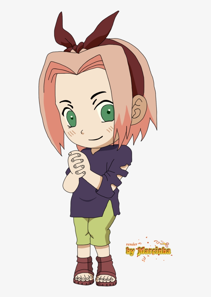 Render Sakura Haruno Childhood By Marcinha20-d4fd378 - Sakura Haruno ...