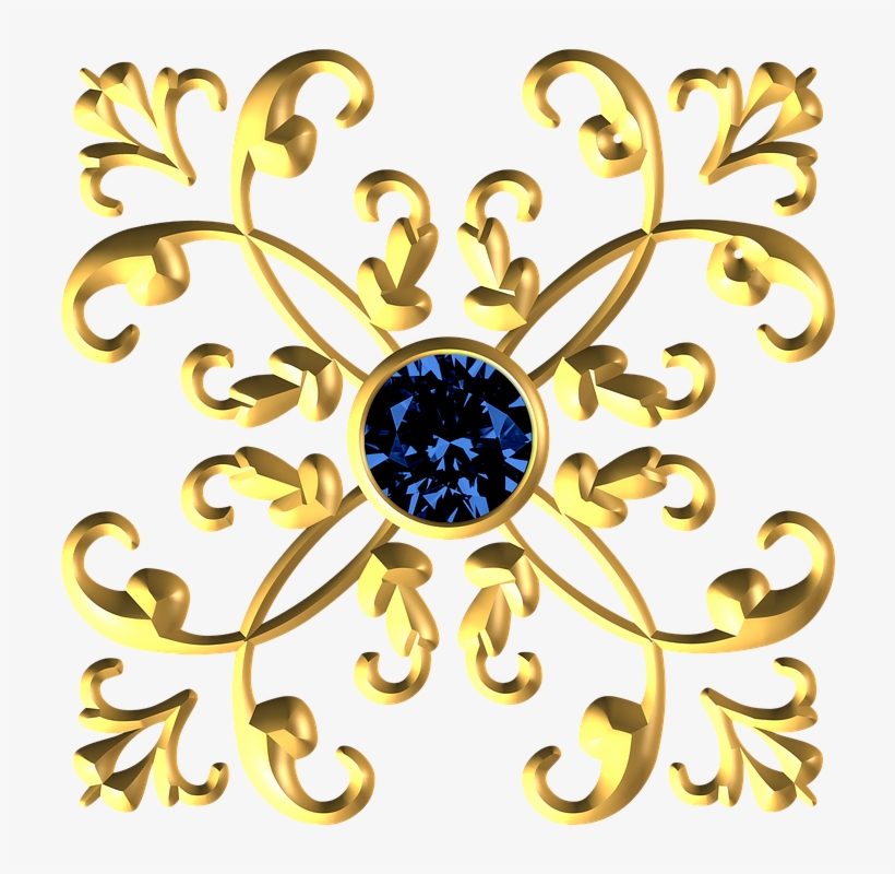 Gold, Metallic, Decorative, Royal, Ornament, Flourish - Gold Royal ...