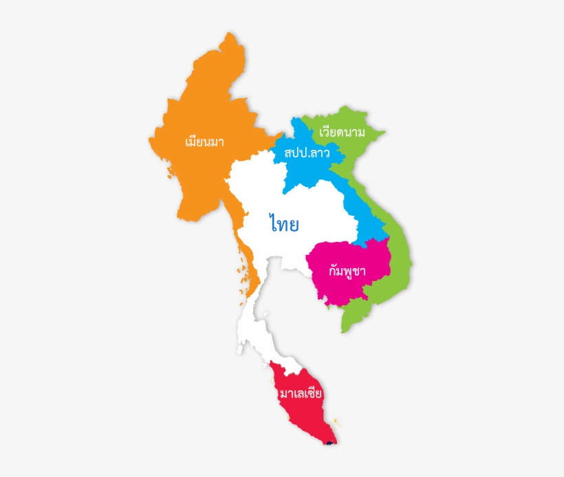 Thailand - Greater Mekong Subregion Png - 397x614 PNG Download - PNGkit