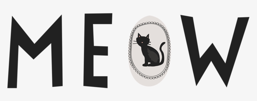 Meow Canvas Tote Bag - 1000x1200 PNG Download - PNGkit