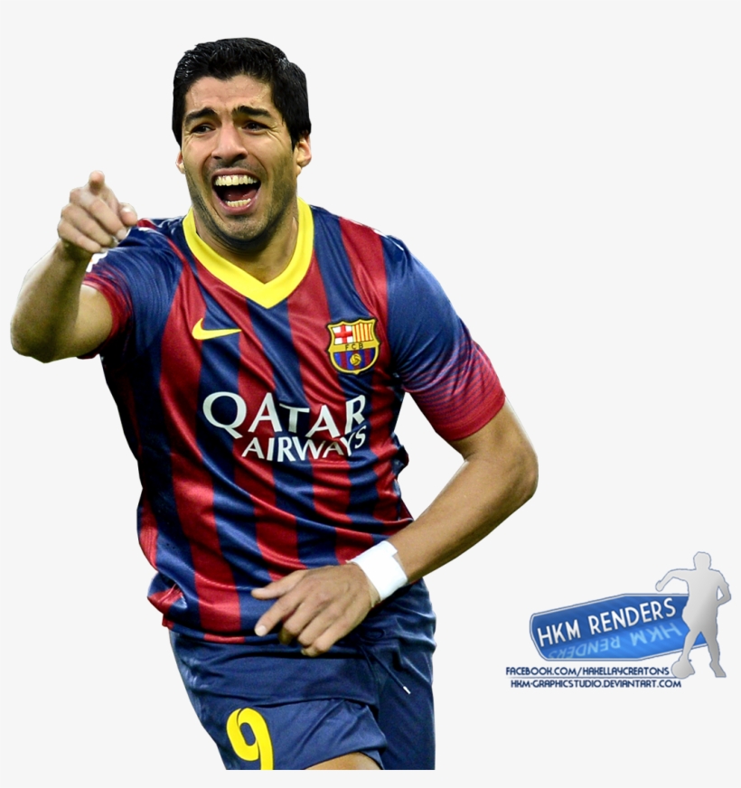 Luis Suarez Fcbarcelona By Hkm Graphicstudio - Suarez Barcelona 2016 ...