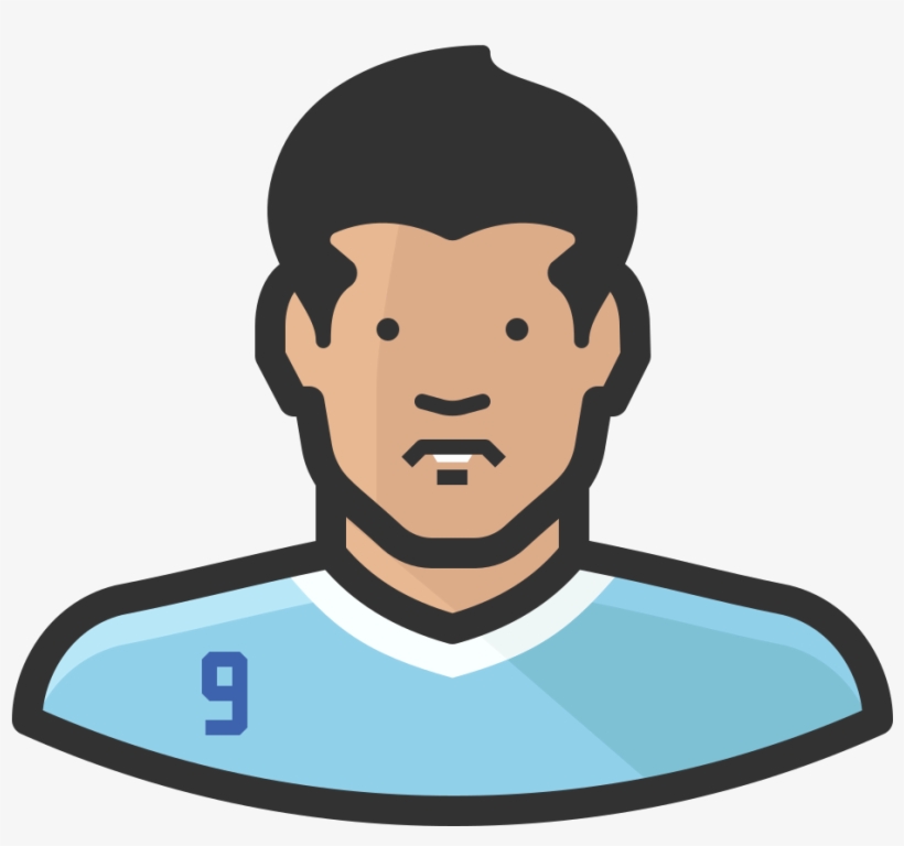Download Svg Download Png - Avatar Luis Suarez - 1024x1024 PNG Download ...