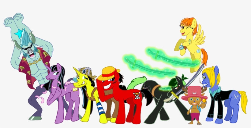 Moheart7, Cigarette, Franky, Hat, Katana, Minotaur, - One Piece Mlp ...