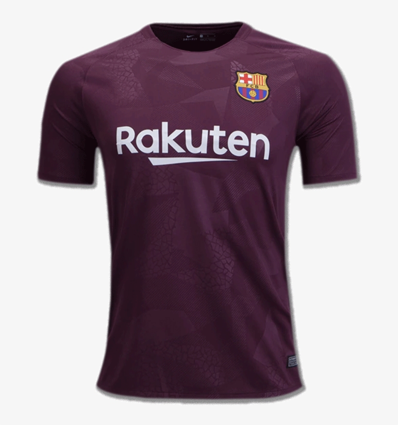 Download Transparent Barcelona Football Jersey 3rd Kit 17 18 Season ...