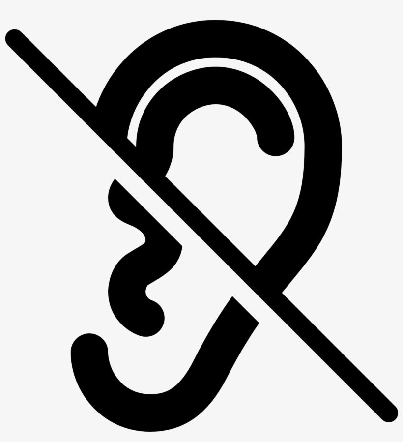 Download For Free At Icons8' - Not Hearing Icon - 1600x1600 PNG ...
