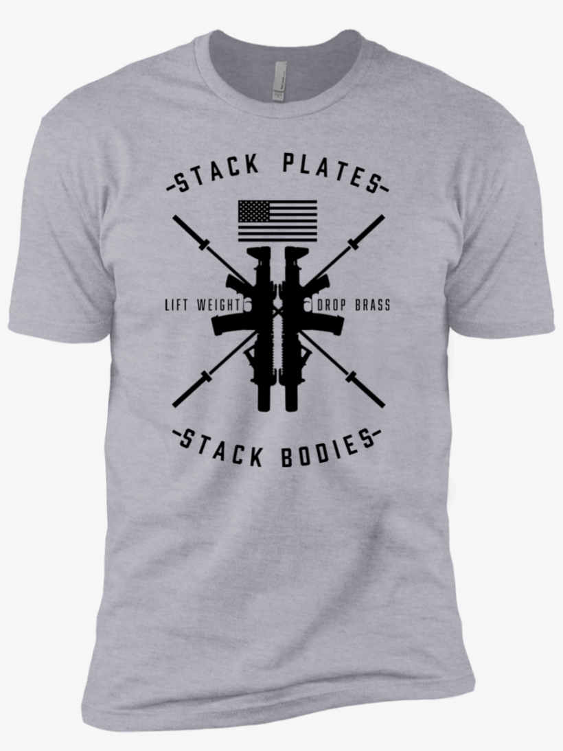 Men's Stack Plates Stack Bodies Tee - Red 5 - 1155x1155 PNG Download ...