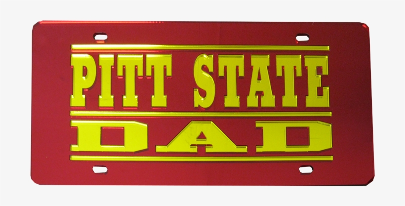 Pitt State Dad License Plate - Dad License Plate - 720x540 PNG Download ...