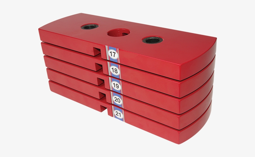 Body-solid Premium Red Steel Weight Stack 50lbs, 5 - 600x600 PNG ...