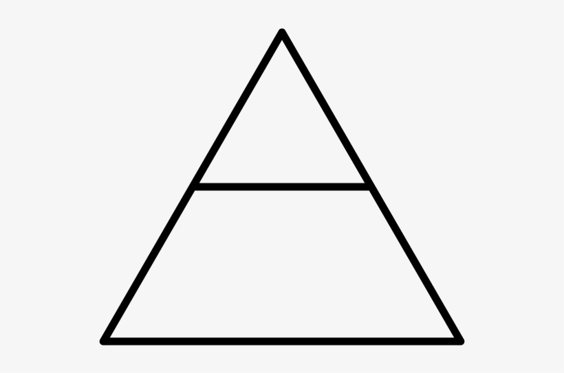 Air Alchemy Symbol - Hollow Triangle - 600x600 PNG Download - PNGkit