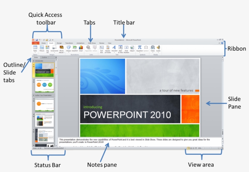 Power Point Window Vertical Scroll Bar Powerpoint 1024x664 PNG 