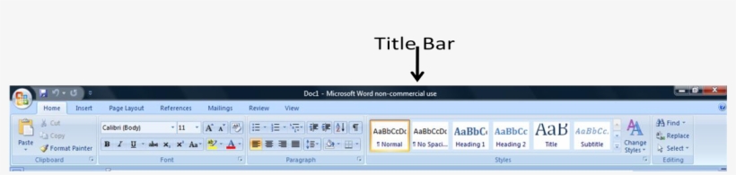 Ms Word Title Bar Youtube Gambaran