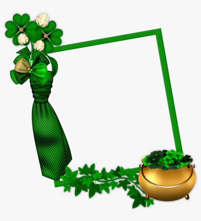 Patrick's Day Png - St Patrick's Day Frames Clipart - 800x823 PNG ...