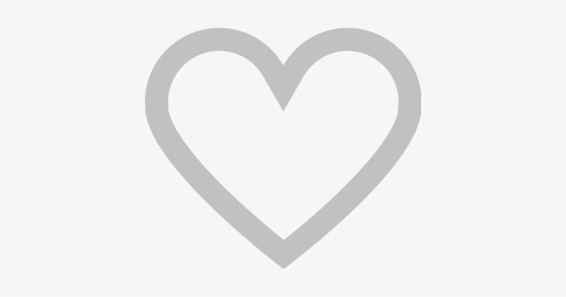 Empty Heart Icon - Heart - 400x350 PNG Download - PNGkit