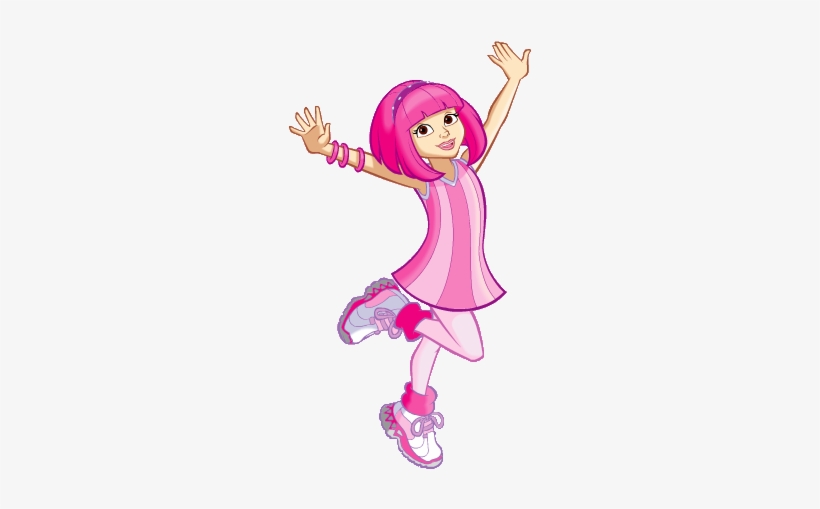 Nick Jr Steph - Lazytown - 266x463 PNG Download - PNGkit
