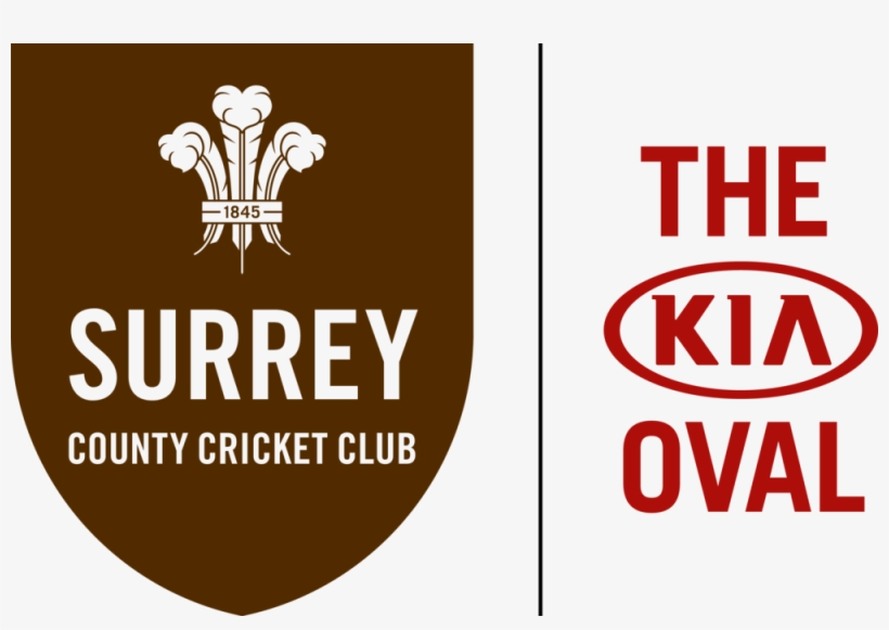 Sccc Oval Logo Cmyk Copy - Surrey County Cricket Club - 1000x660 PNG ...