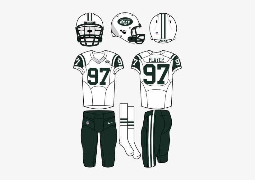 New York Titans - Jacksonville Jaguars Alternate Uniforms - 348x500 PNG ...