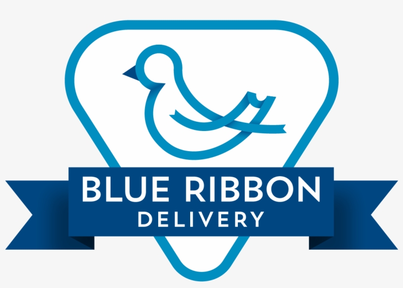 Blue Ribbon Delivery - Education Logo Design Free - 1500x1500 PNG ...