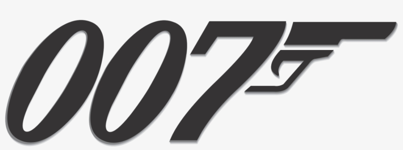 Download Transparent 007 Logo Vector - James Bond 007 Logo - PNGkit