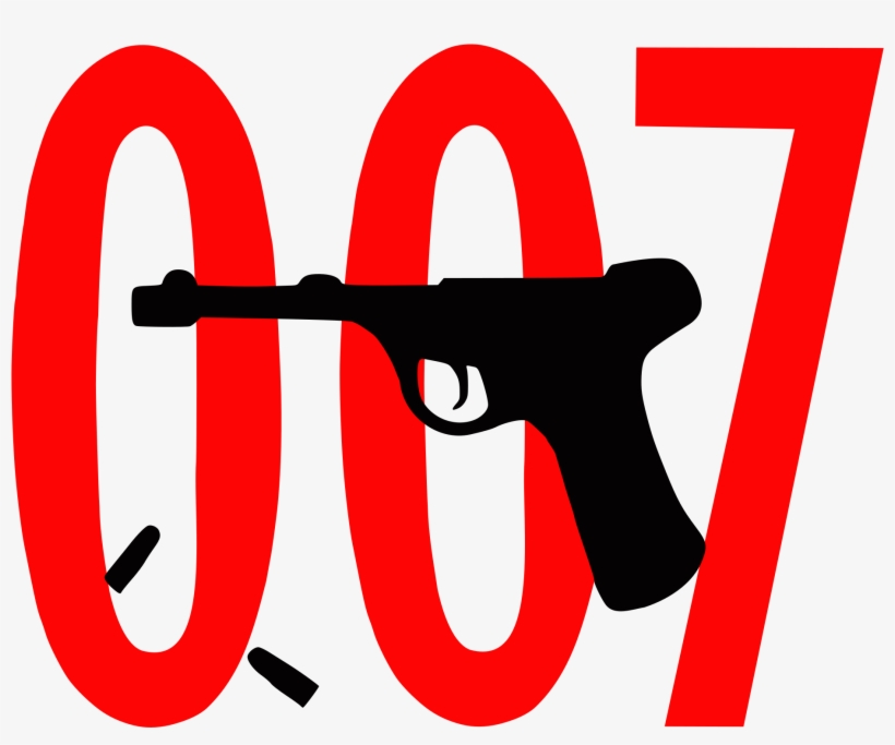 Download Transparent 007 Logo Uk - James Bond Is Back - PNGkit