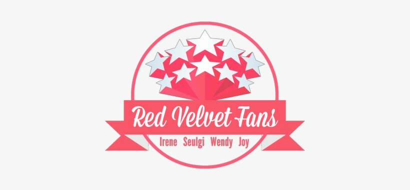 Download Transparent Red Velvet Fans - Red Velvet Pink Logo - PNGkit