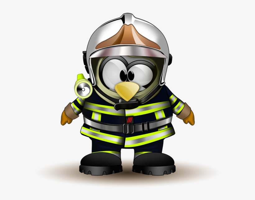Penguin Clipart, Linux, Mason Jars, Clip Art, Firemen, - Tux - 600x600 ...