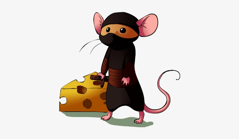 Ninja Clipart Mouse - Ninja Mice - 415x408 PNG Download - PNGkit