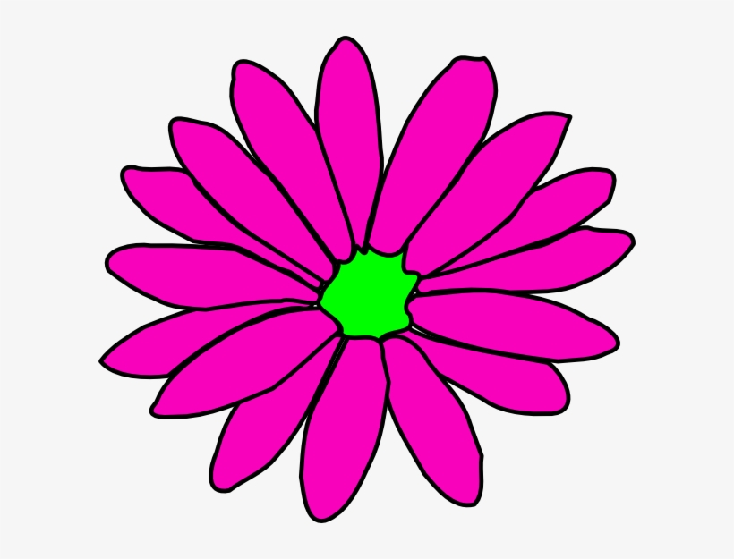 Red Flower Clip Art - 600x545 PNG Download - PNGkit