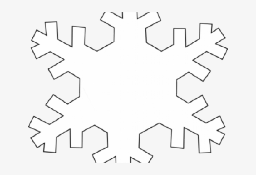 Snowflake Outline - Snowflake - 640x480 PNG Download - PNGkit