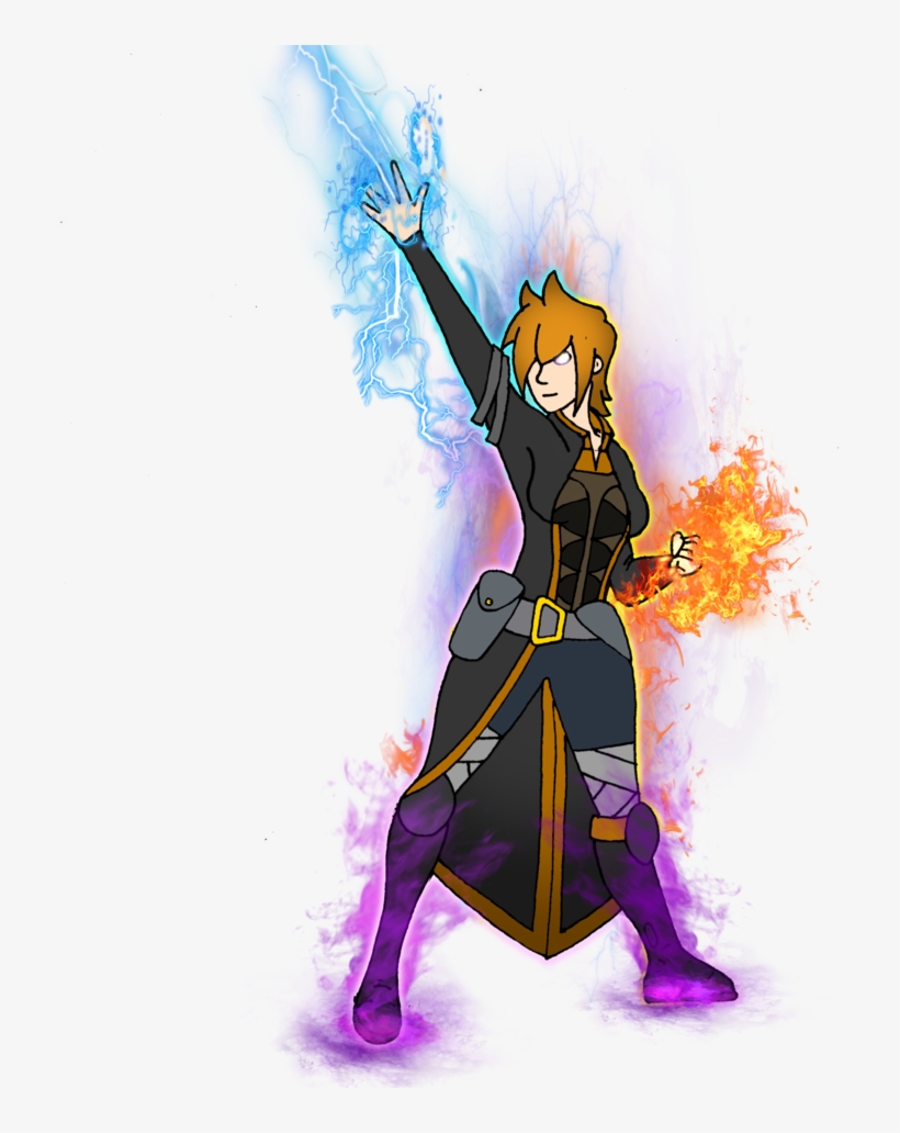 Cartoon Young Warlock