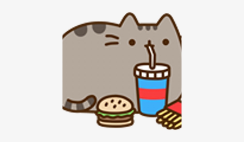 Pusheen Eating Noodles