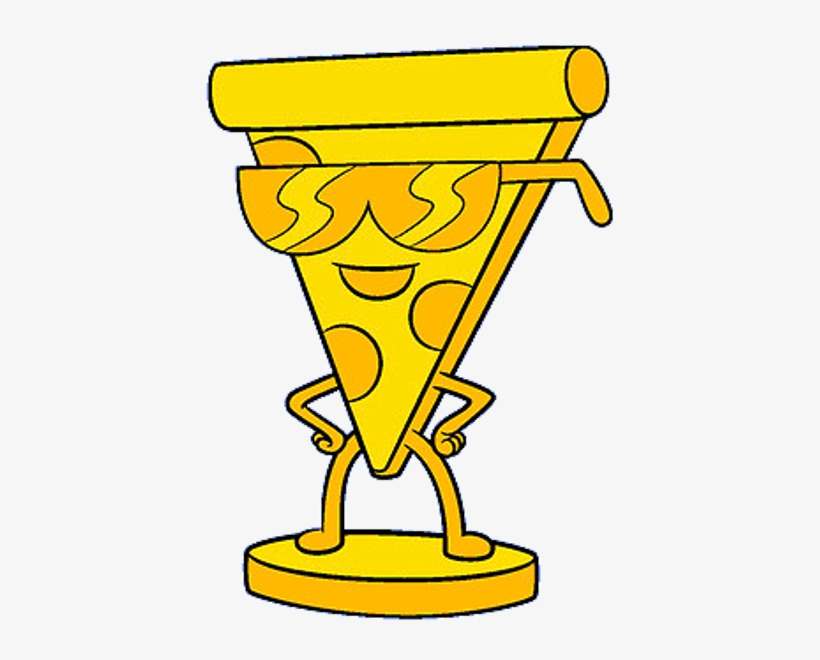 Golden Statue Of Pizza Steve-ldg405 - Pizza Steve - 600x752 PNG ...