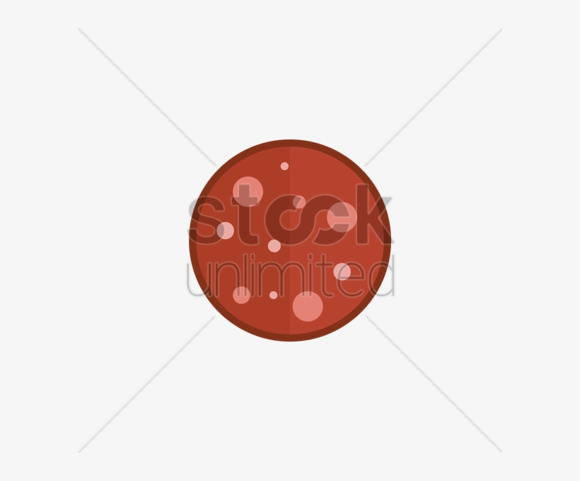 Beef Pepperoni Slice Vector Image Stockunlimited Graphic - Beef ...