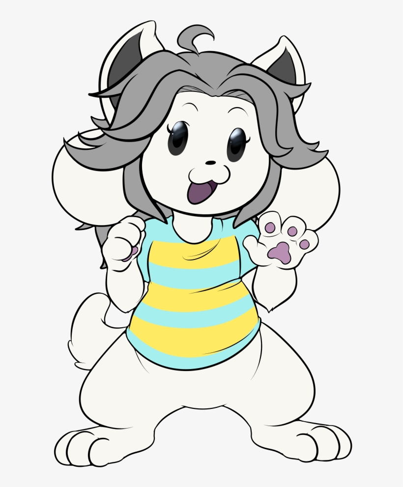 Day 7- Temmie There Actually Isn't Much To Say Here - Cartoon - 700x963 ...