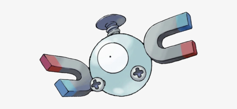 Magnemite - Magnemite Pokemon - 580x580 PNG Download - PNGkit