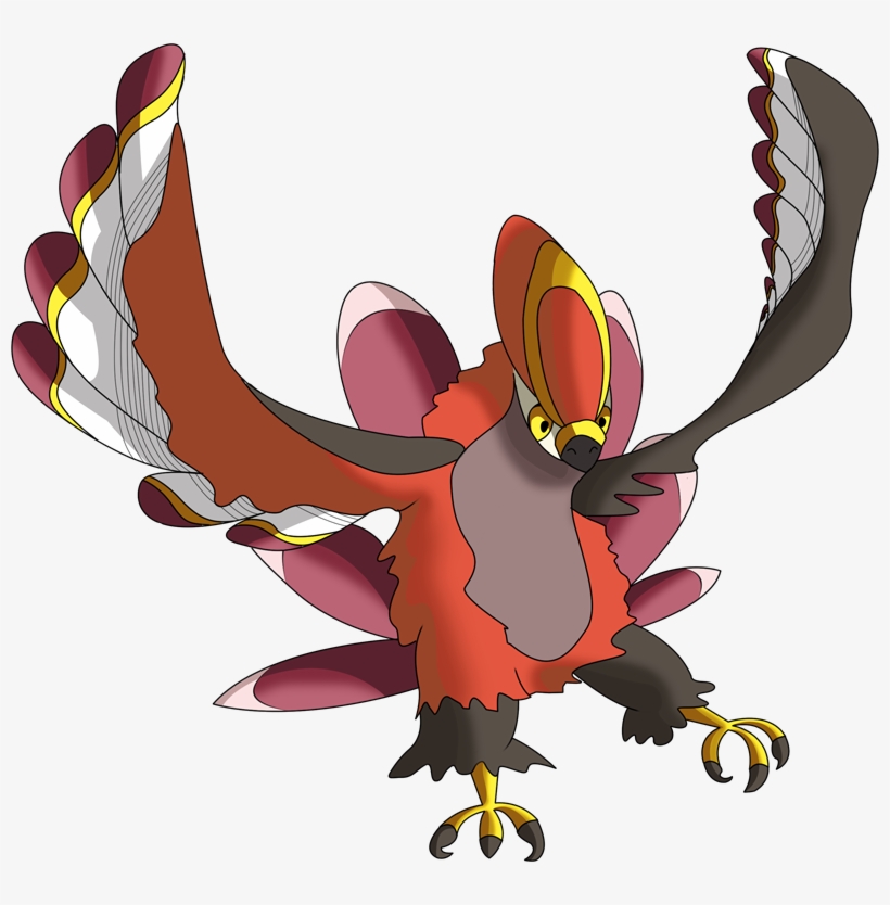 Mega Talonflame Pokédex - 800x754 PNG Download - PNGkit