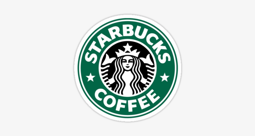 "starbucks Coffee" Stickers By Sherinaidnani - Example Of Personal Logo ...