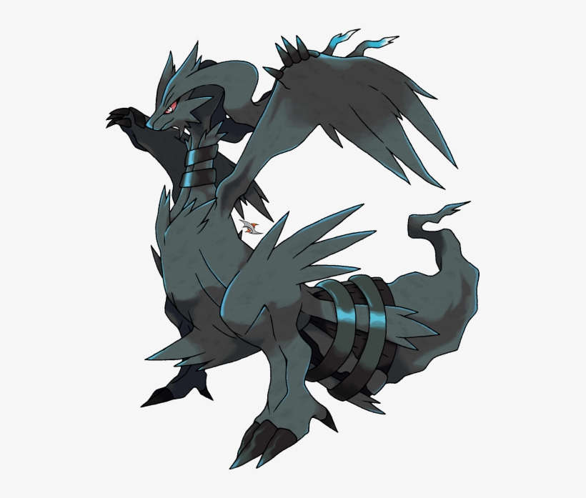Kuro On Twitter - Black Reshiram - 523x617 PNG Download - PNGkit