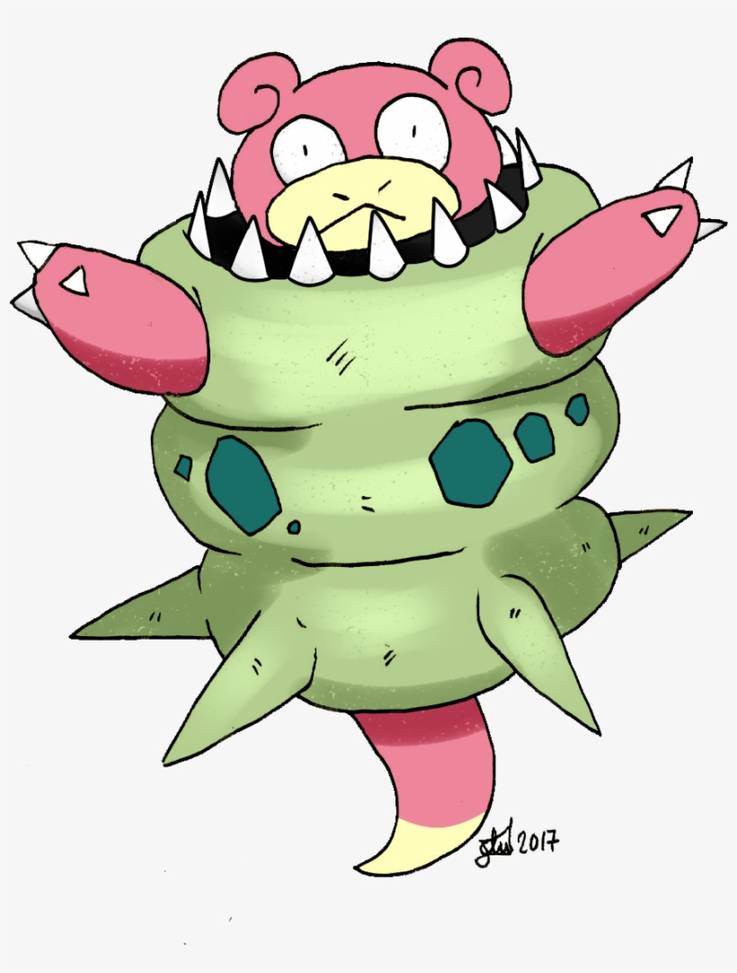 Mega Slowbro - - - Cartoon - 936x1224 PNG Download - PNGkit