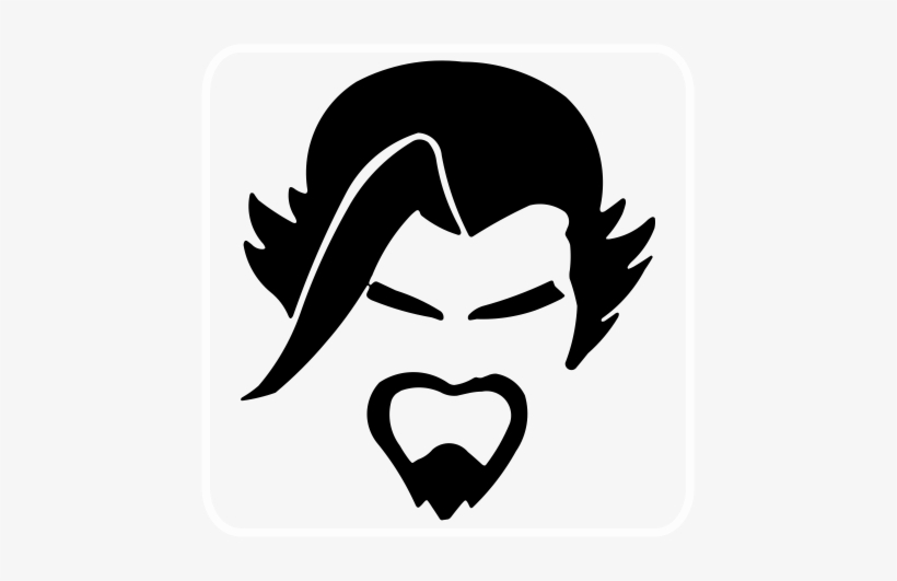 Overwatch Hanzo - Overwatch Hanzo Stencil - 451x451 PNG Download - PNGkit