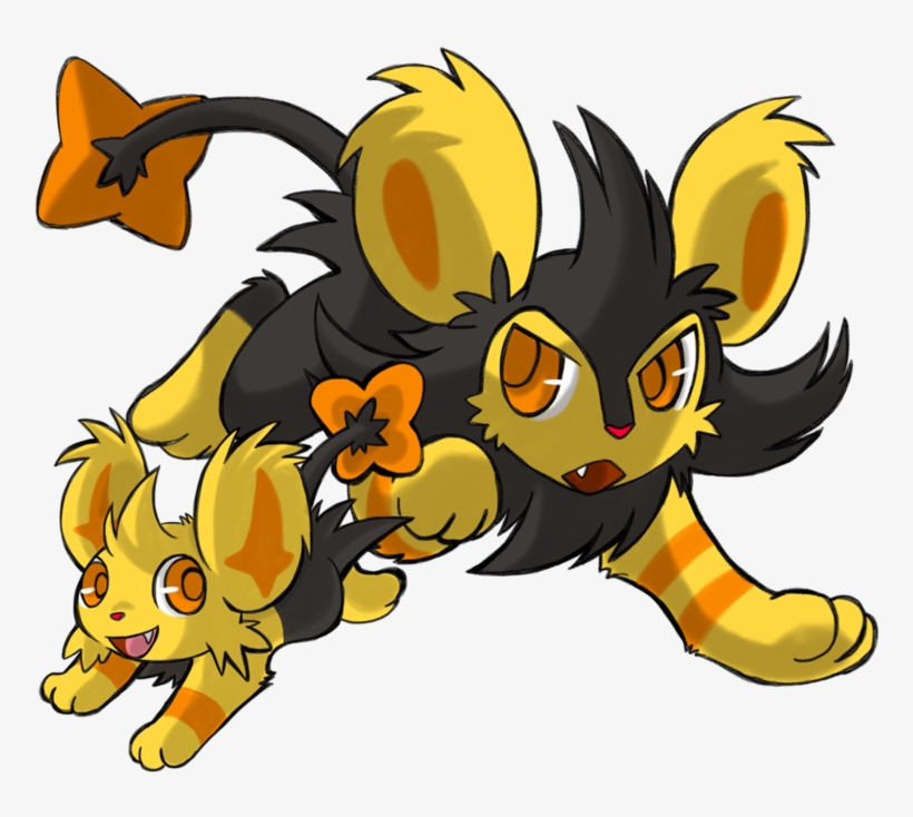 Yo Shiny Luxio And Shinx By Softmonkeychains On Deviantart - Luxio ...