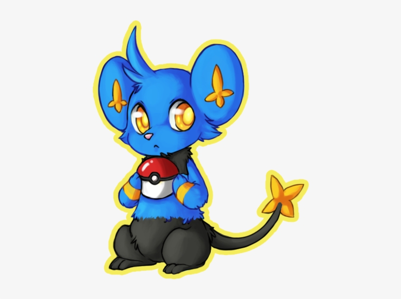 Shinx - Cartoon - 488x542 PNG Download - PNGkit
