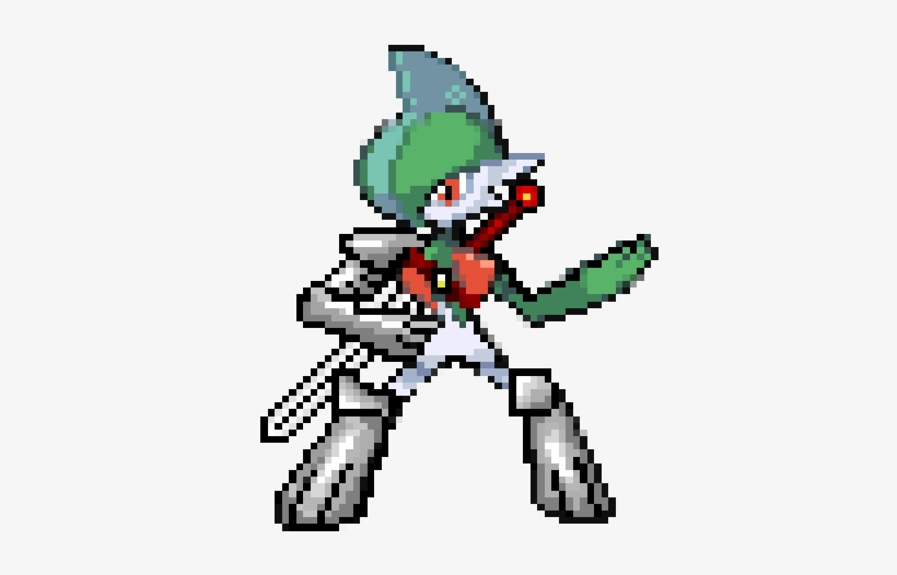 Gallade The Knight 2 - Cartoon - 500x478 PNG Download - PNGkit